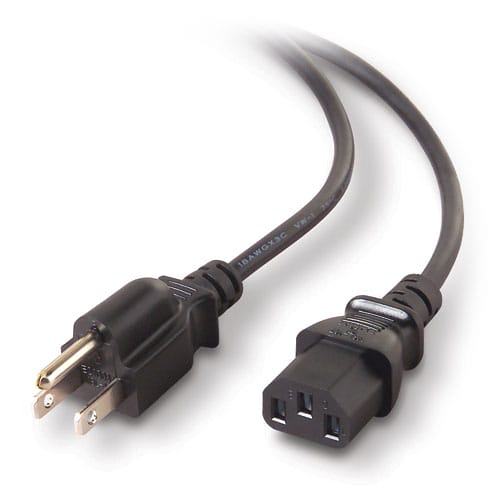 110 Volt Grounded Power Cord, 10 ft. | HTG Supply
