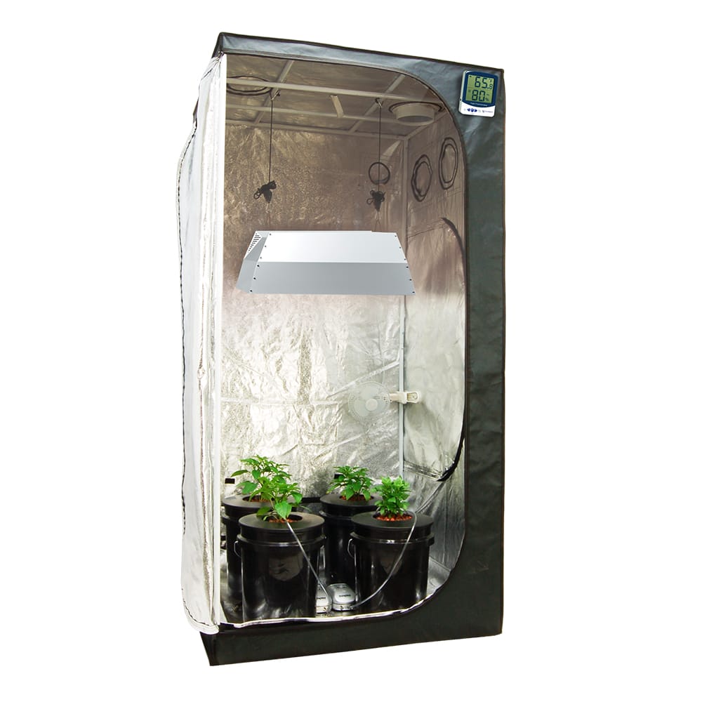 CMH Grow Light Kit - 315w Ceramic Metal Halide - 3x3 Grow Tent Package ...