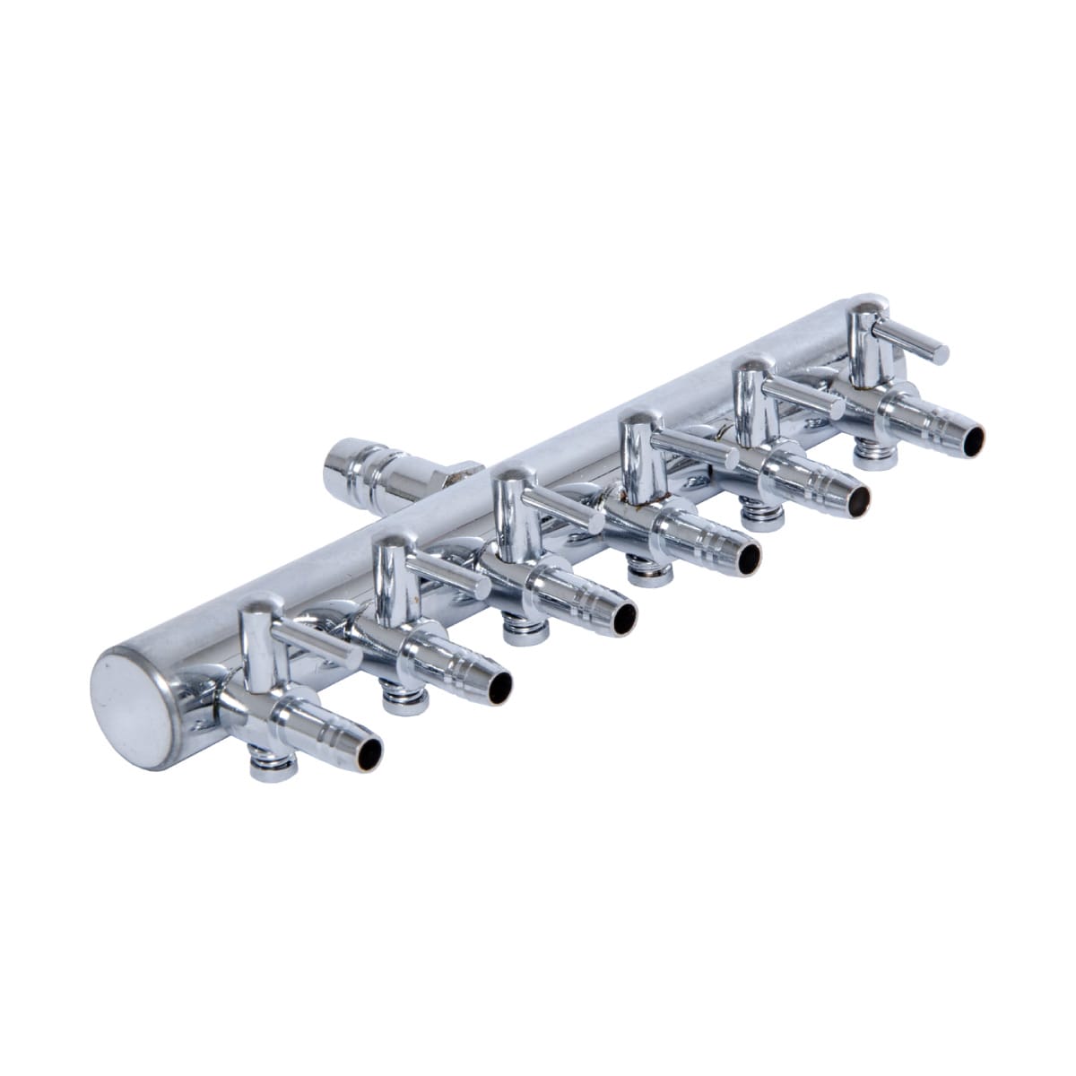 Metal Air Divider - 6 Outlet ⋆ HTG Supply Hydroponics & Grow Lights