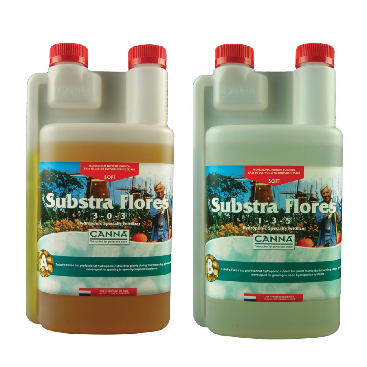 CANNA Substra Flores A&B | HTG Supply