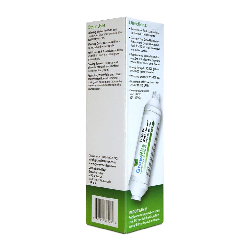 Grow Rite Garden Hose Filter | HTG Supply