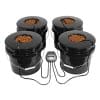 Bubble Brothers 4 Bucket DWC System | Bucket Growing System | HTG Supply
