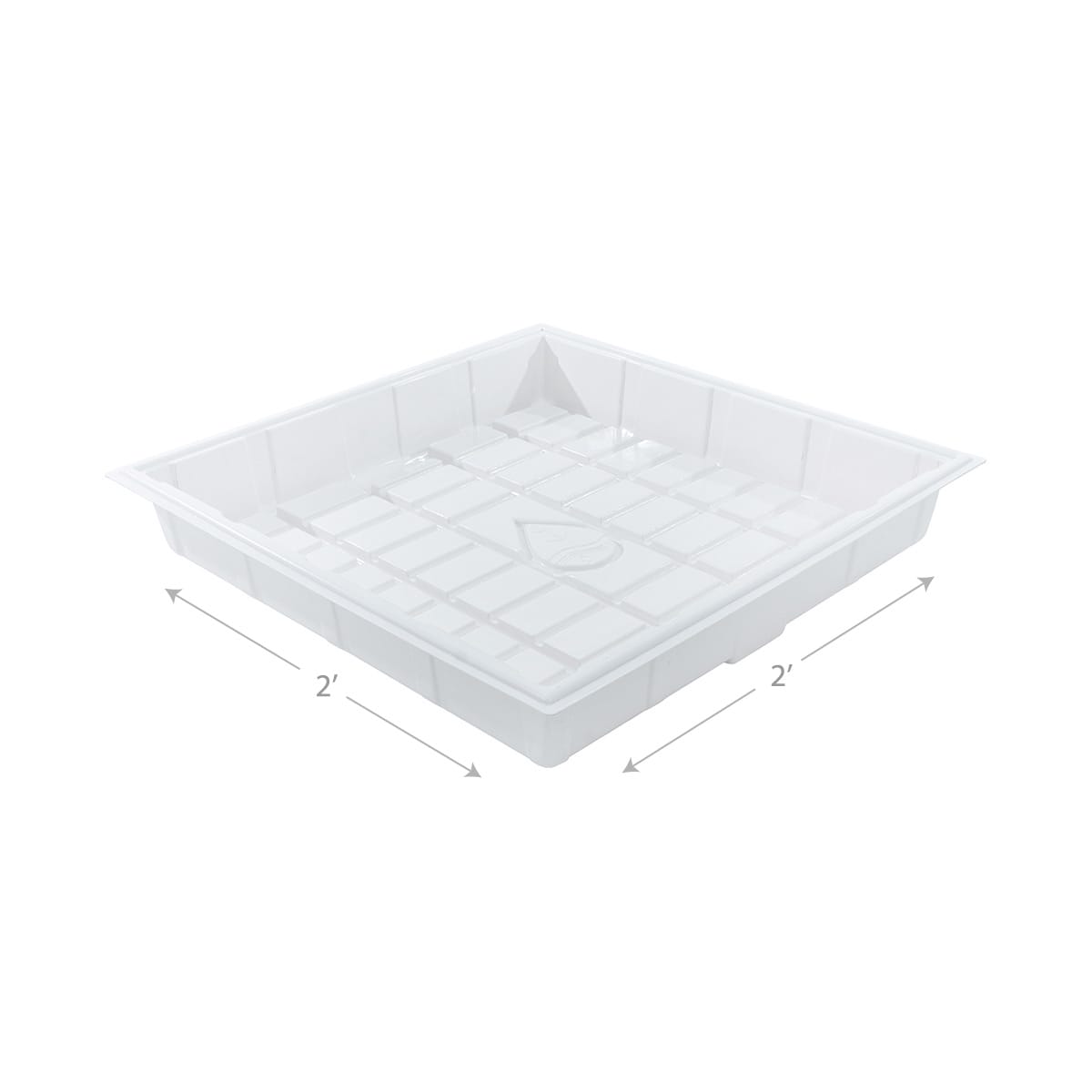 Botanicare White 2 Feet x 2 Feet Flood Tray ⋆ HTG Supply Hydroponics ...
