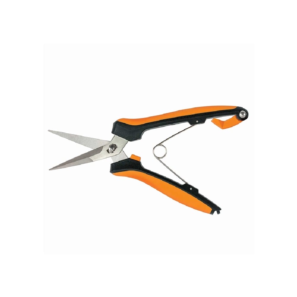 Fiskars Micro Snips Non-Coated Curved ⋆ HTG Supply Hydroponics & Grow ...