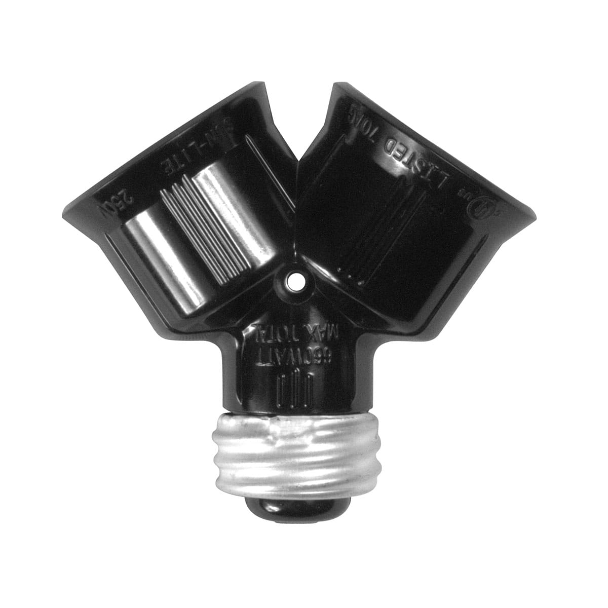 Medium Socket Y Adapter ⋆ HTG Supply Hydroponics & Grow Lights