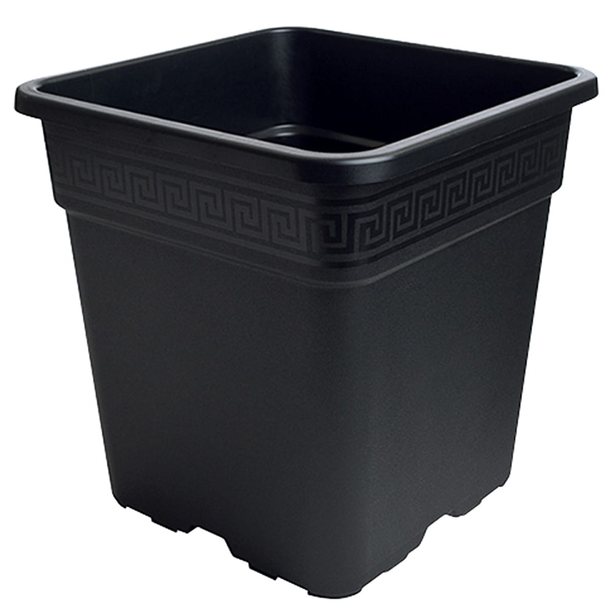Gro Pro Black Square Pots ⋆ HTG Supply Hydroponics & Grow Lights