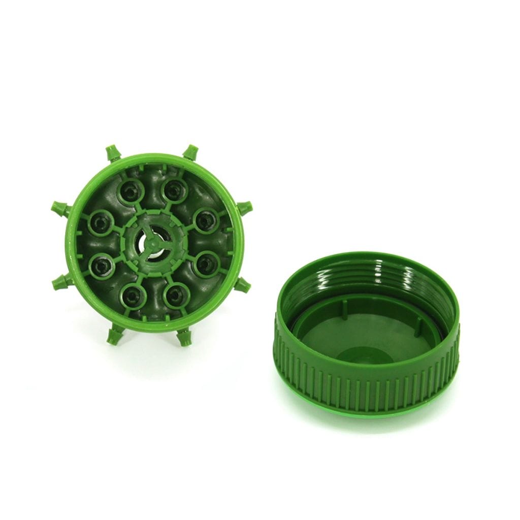 FloraFlex Quick Disconnect Pipe System Open Flow Bubbler - 3/4 in Elbow ...