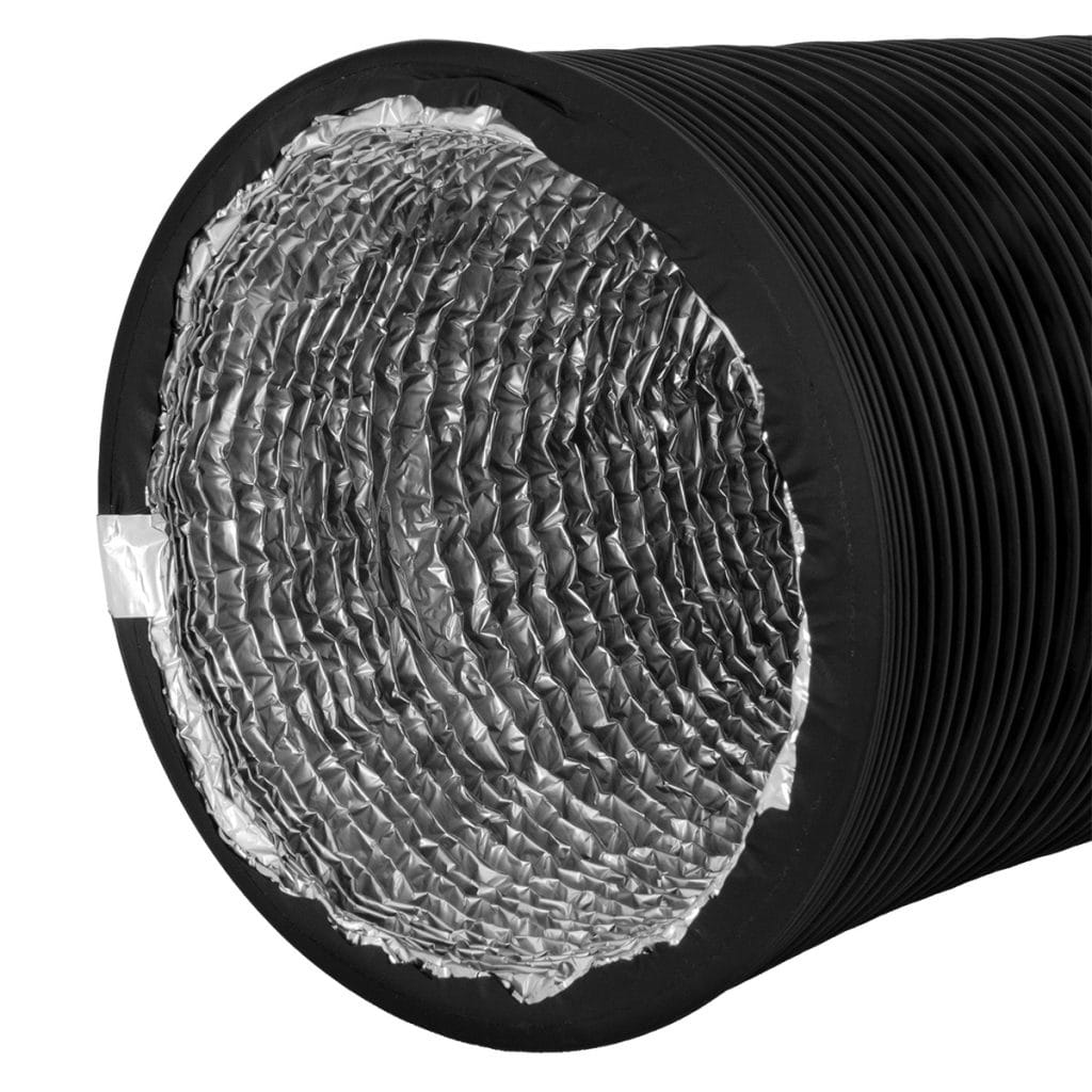 4-Layer PVC Coated Flexible Ducting - 6 Inch ⋆ HTG Supply Hydroponics ...