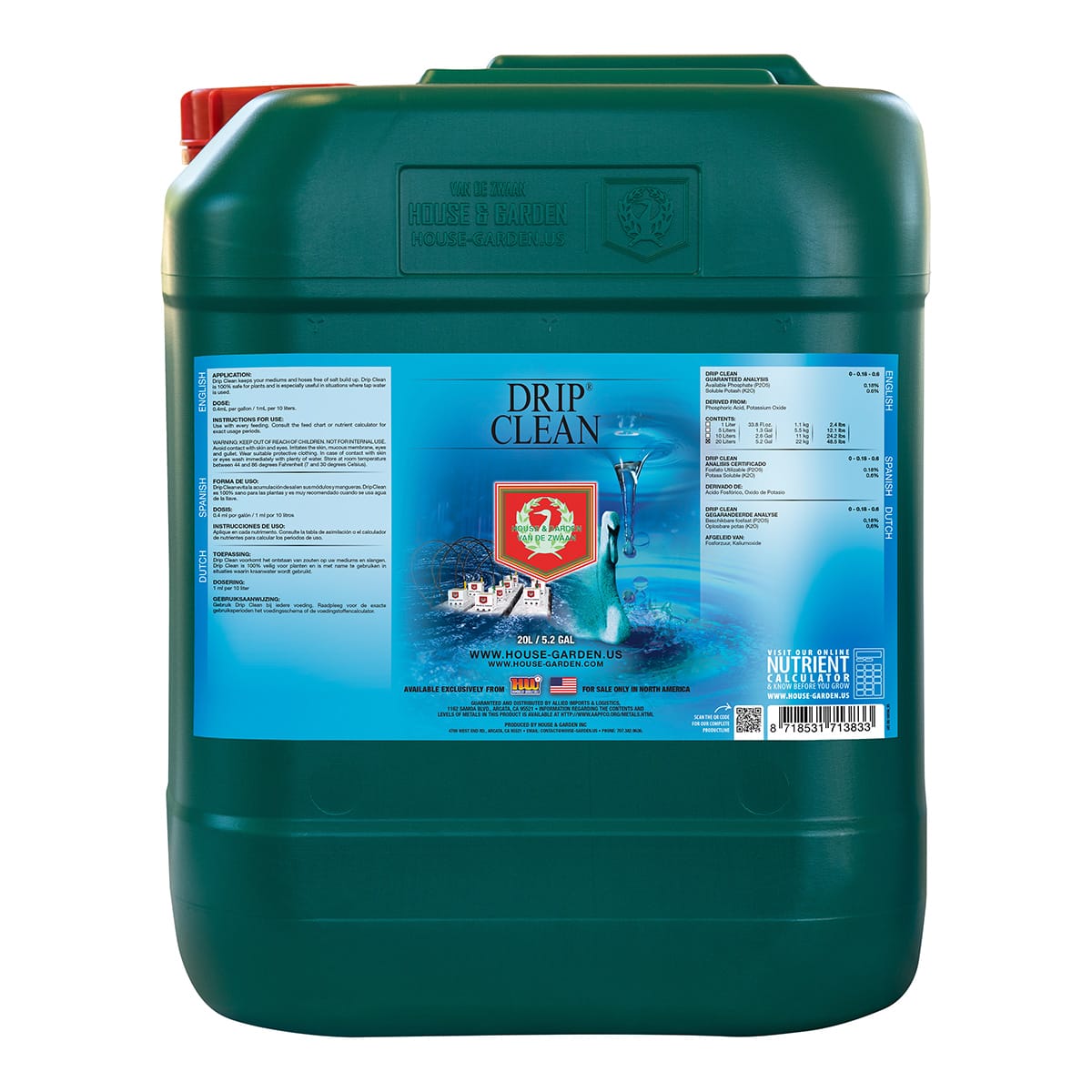 Drip Clean | House and Garden Drip Clean | HTG Supply