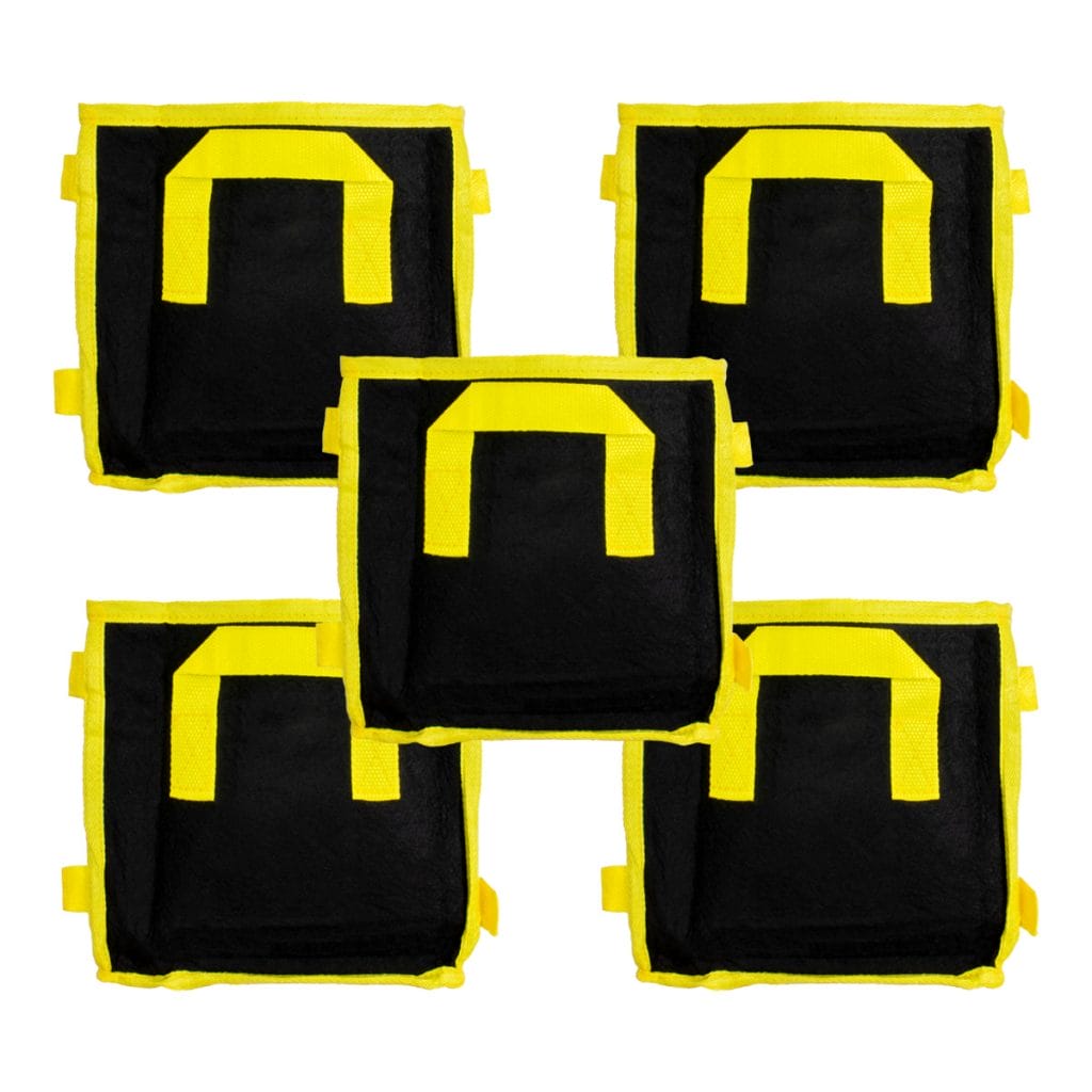 2 Gallon Square Phat Sacks ⋆ HTG Supply Hydroponics & Grow Lights