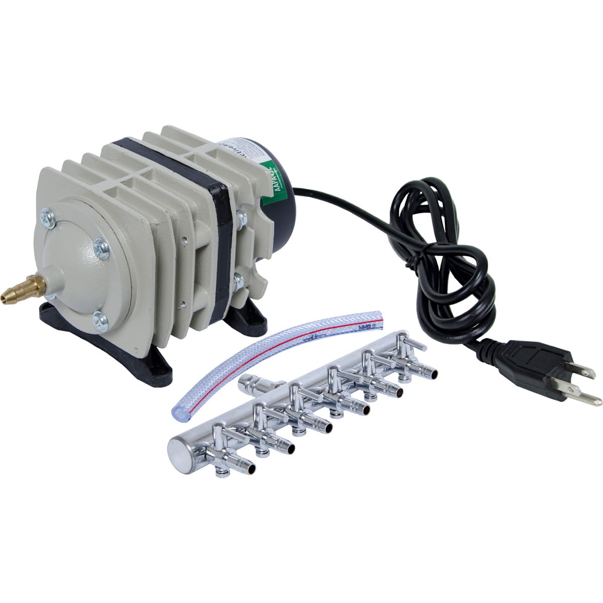 Active Aqua 700 GPH Commercial Air Pump - 6 Outlet ⋆ HTG Supply ...
