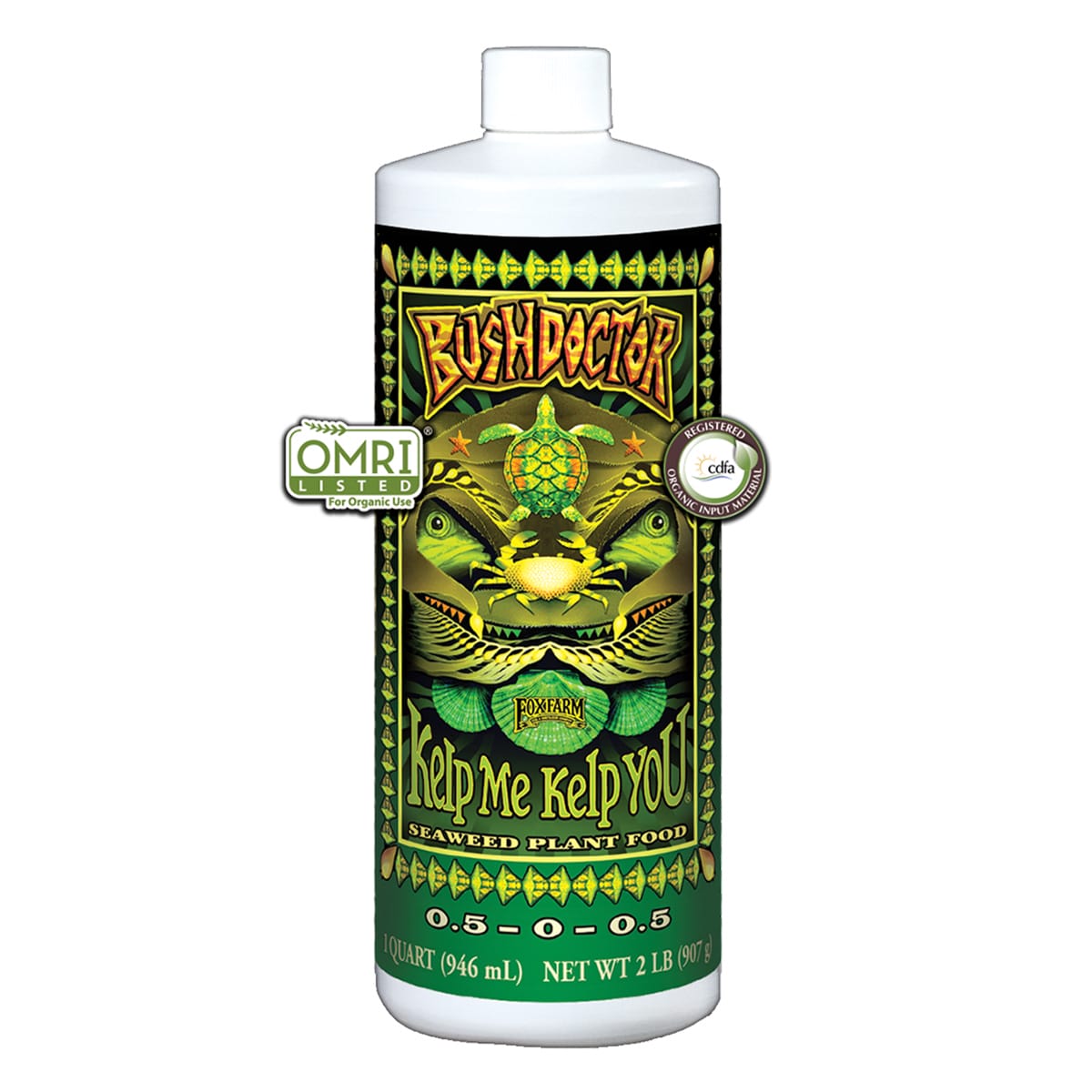 FoxFarm Bush Doctor Kelp Me Kelp You ⋆ HTG Supply Hydroponics & Grow Lights