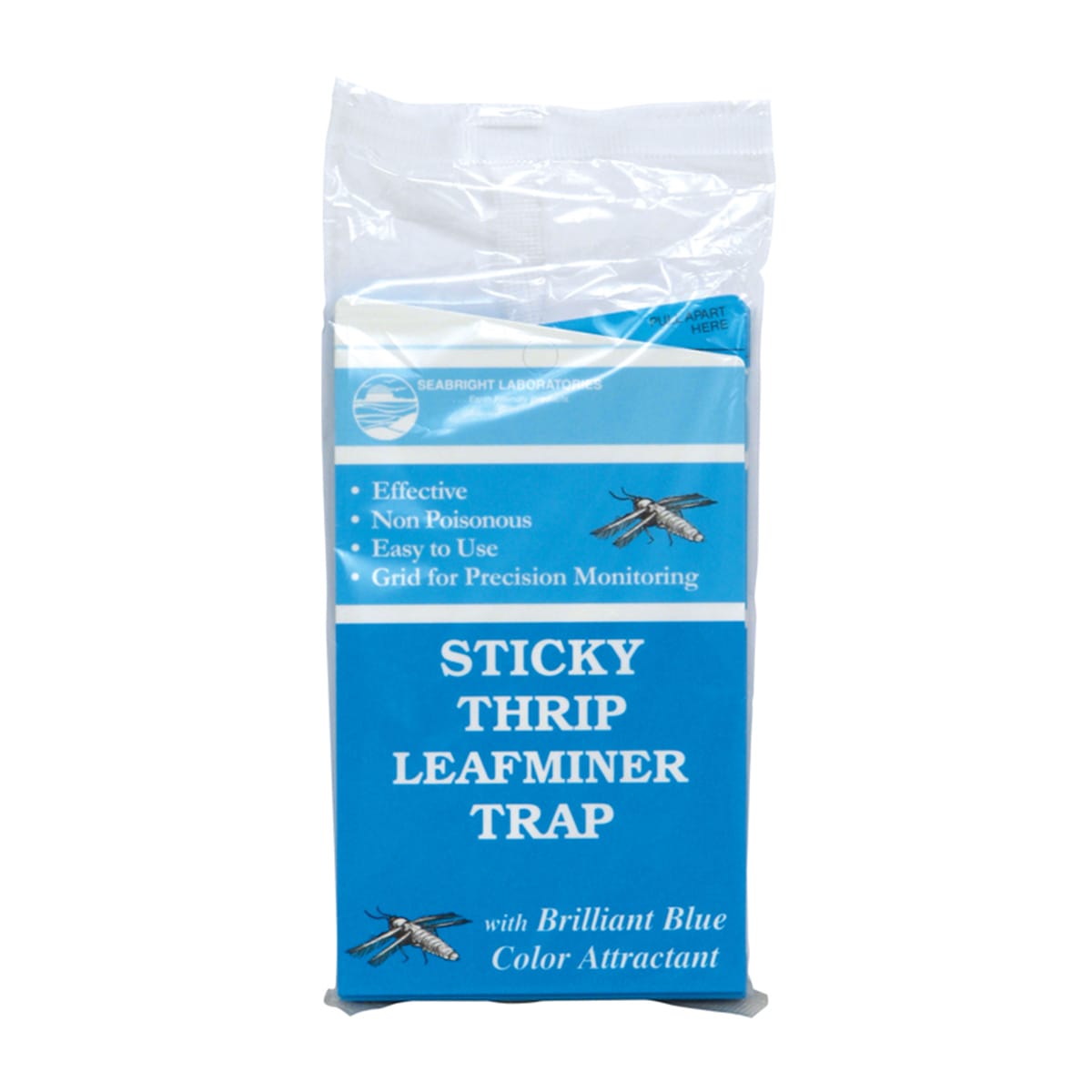 Blue Sticky Thrip Leafminer Traps - 5 Pack ⋆ HTG Supply Hydroponics ...