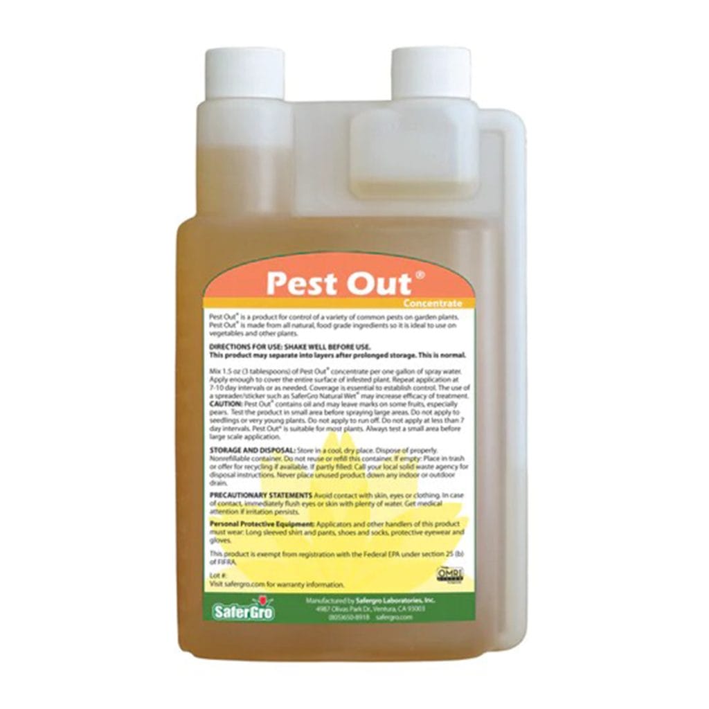 SaferGro Pest Out Broad Spectrum Miticide & Insecticide - Pint ⋆ HTG ...