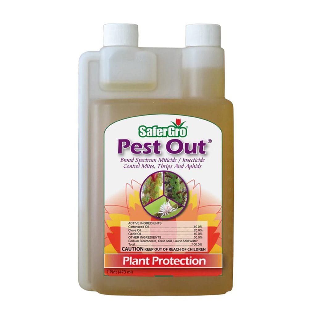 SaferGro Pest Out Broad Spectrum Miticide & Insecticide - Pint ⋆ HTG ...