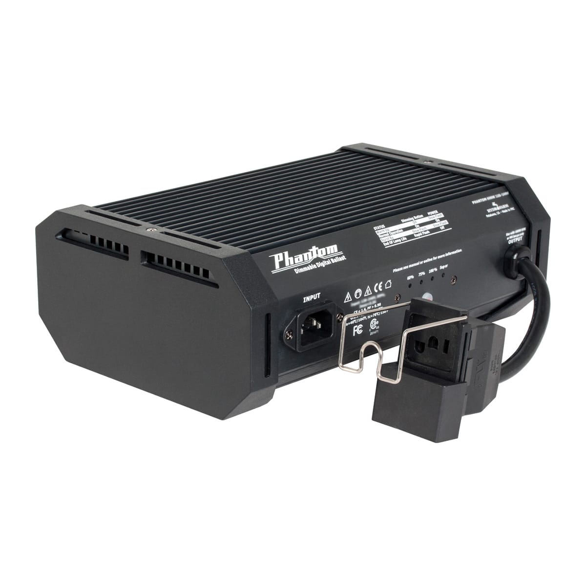 Hydrofarm Phantom II Dimmable Digital Ballast - 1000w 240v ⋆ HTG Supply ...