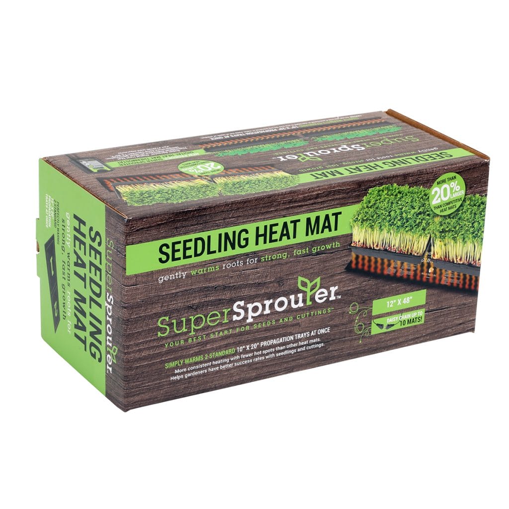 Super Sprouter Seedling Heat Mat - For 2 Trays ⋆ HTG Supply Hydroponics ...