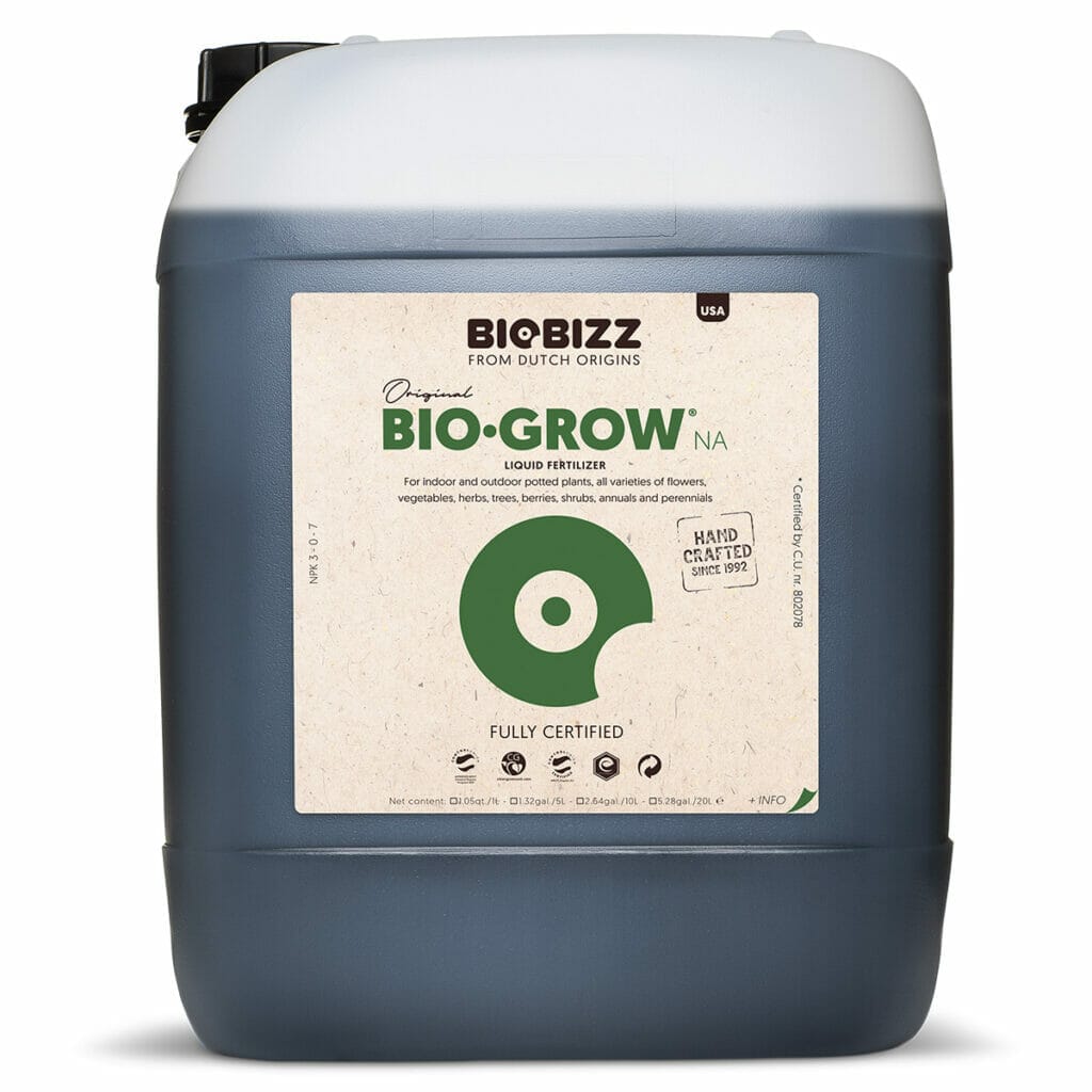 Biobizz Bio-Grow Fertilizer ⋆ HTG Supply Hydroponics & Grow Lights