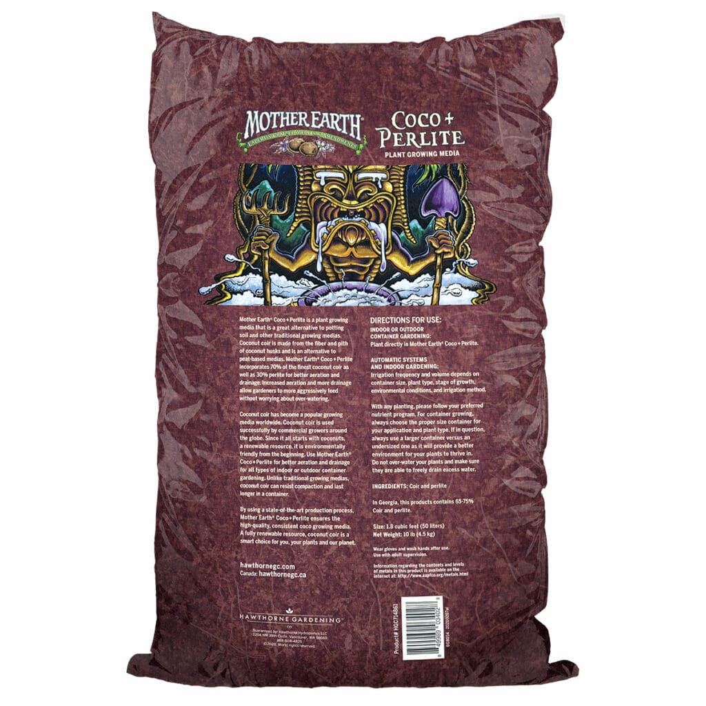 Mother Earth Coco & Perlite Mix - 1.8 Cubic Ft. ⋆ HTG Supply ...